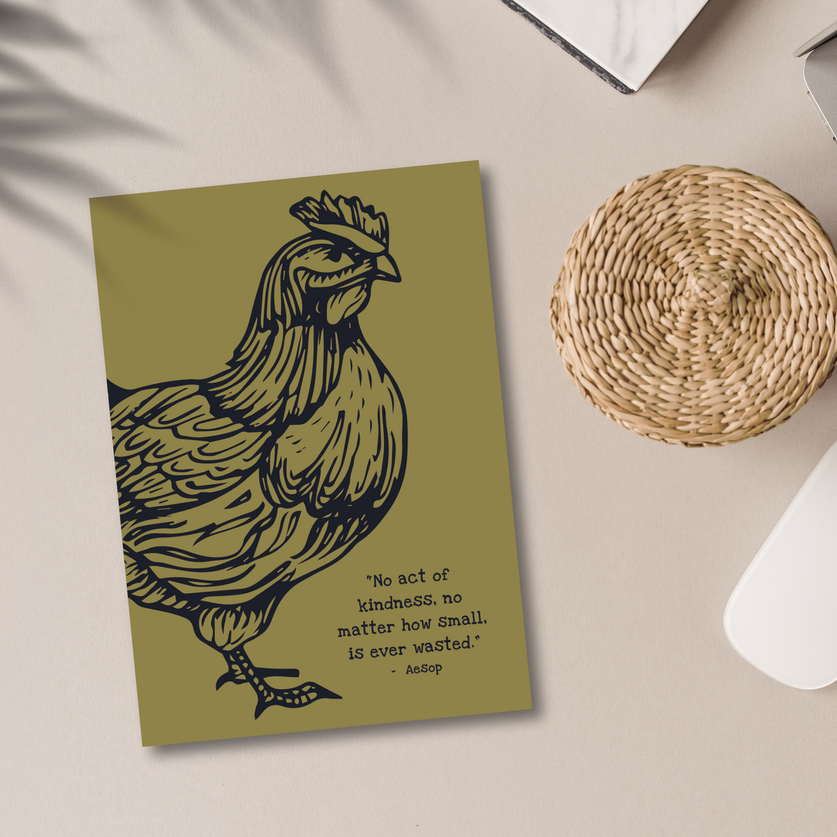 A5 Chicken Quote Notebook – Goodheart Animal Sanctuaries