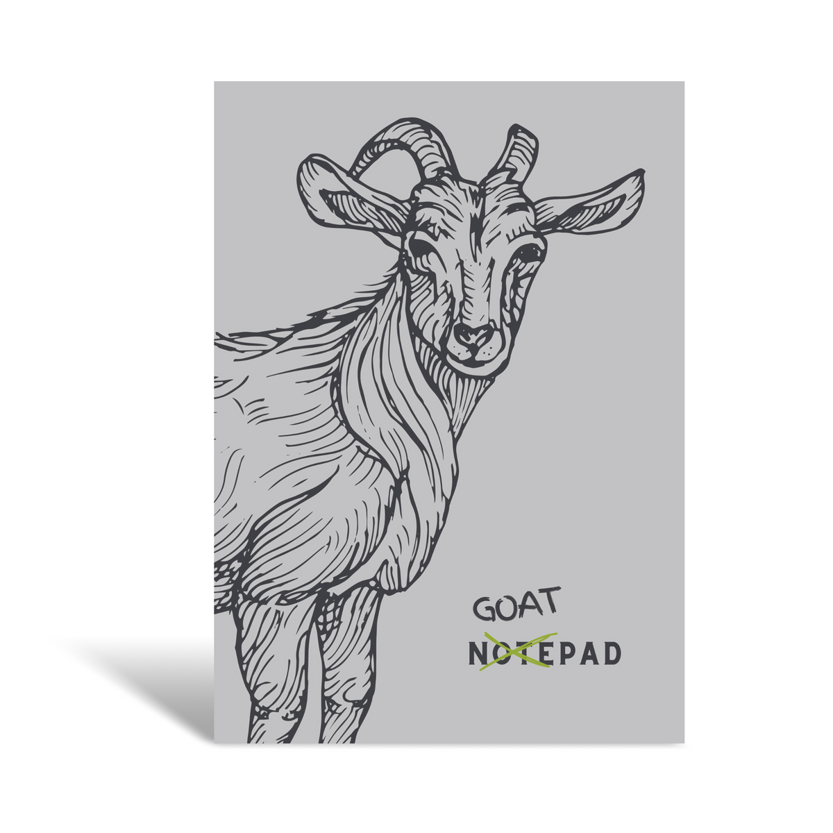 A5 Grey 'Goat'pad Notebook – Goodheart Animal Sanctuaries