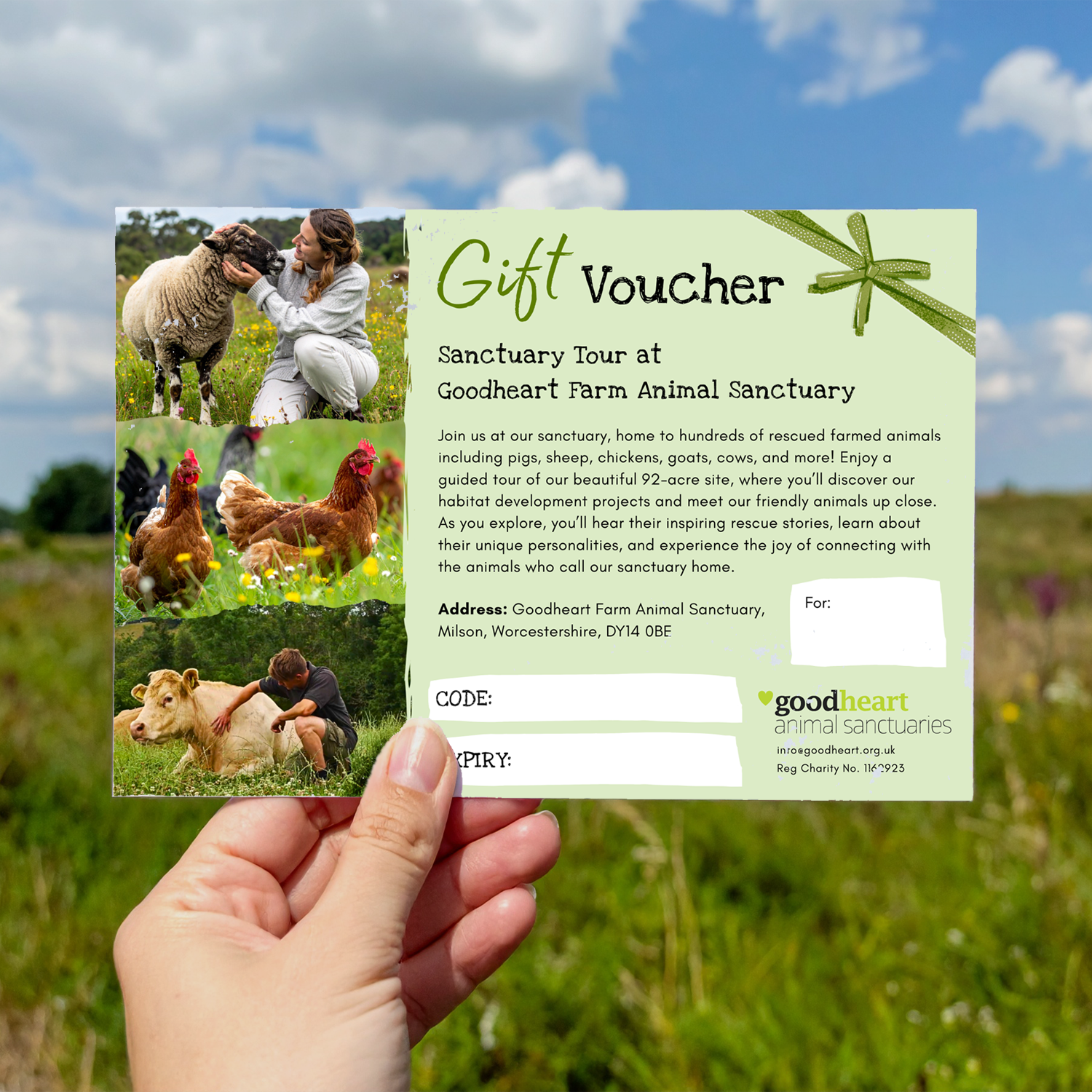 Sanctuary Tour E-Voucher Gift – Goodheart Animal Sanctuaries